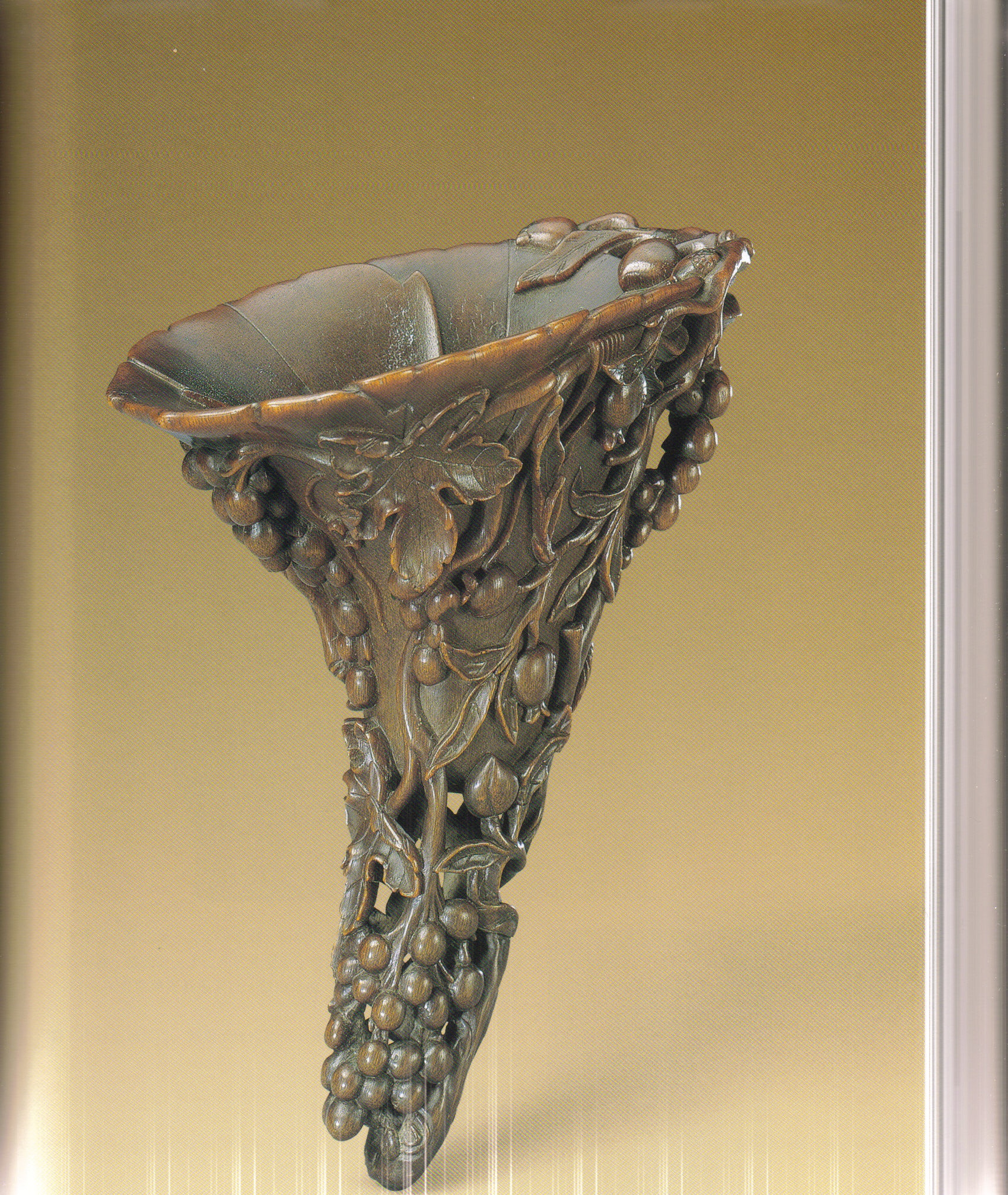 China horn cup — Rhino Resource Center