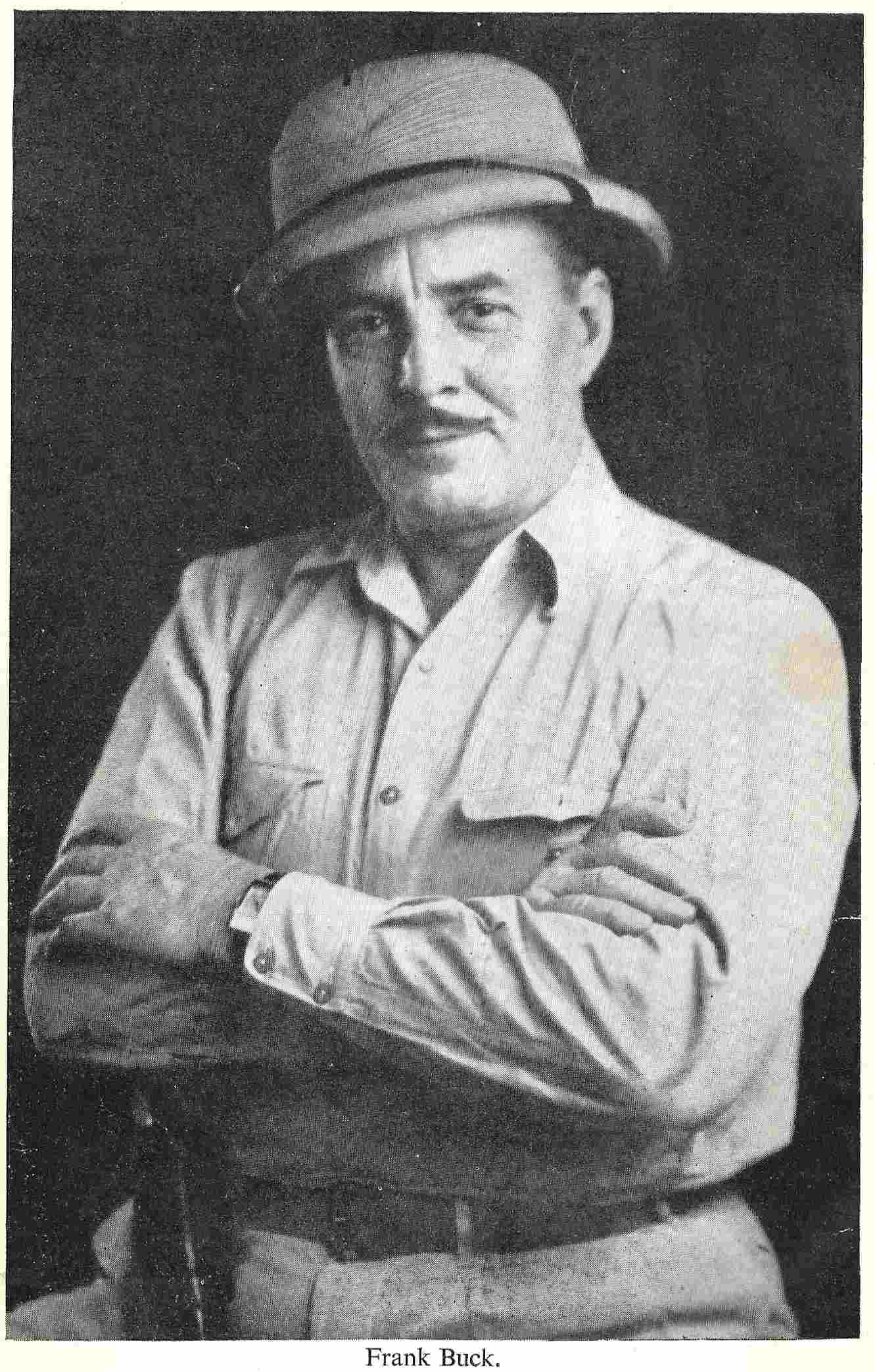 Frank Buck portrait — Rhino Resource Center
