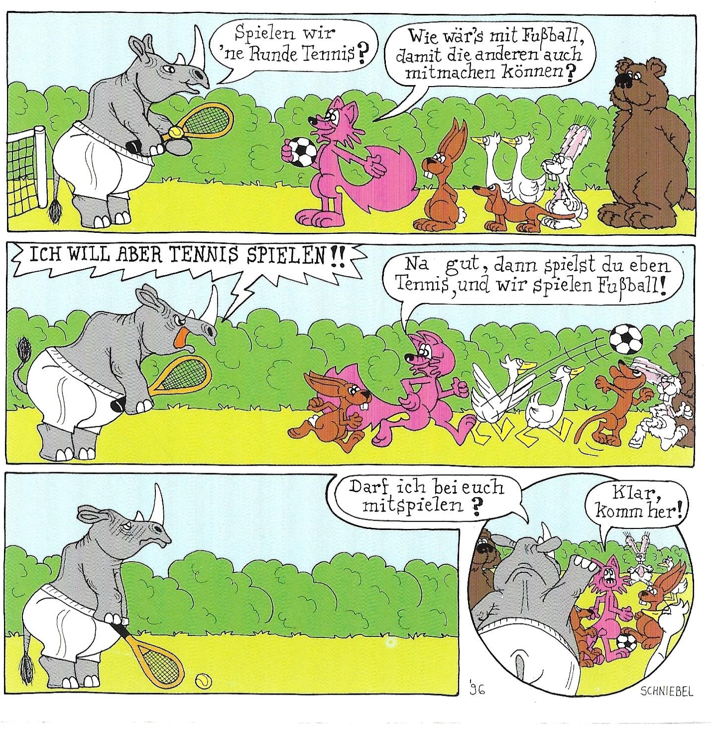German rhino cartoon — Rhino Resource Center